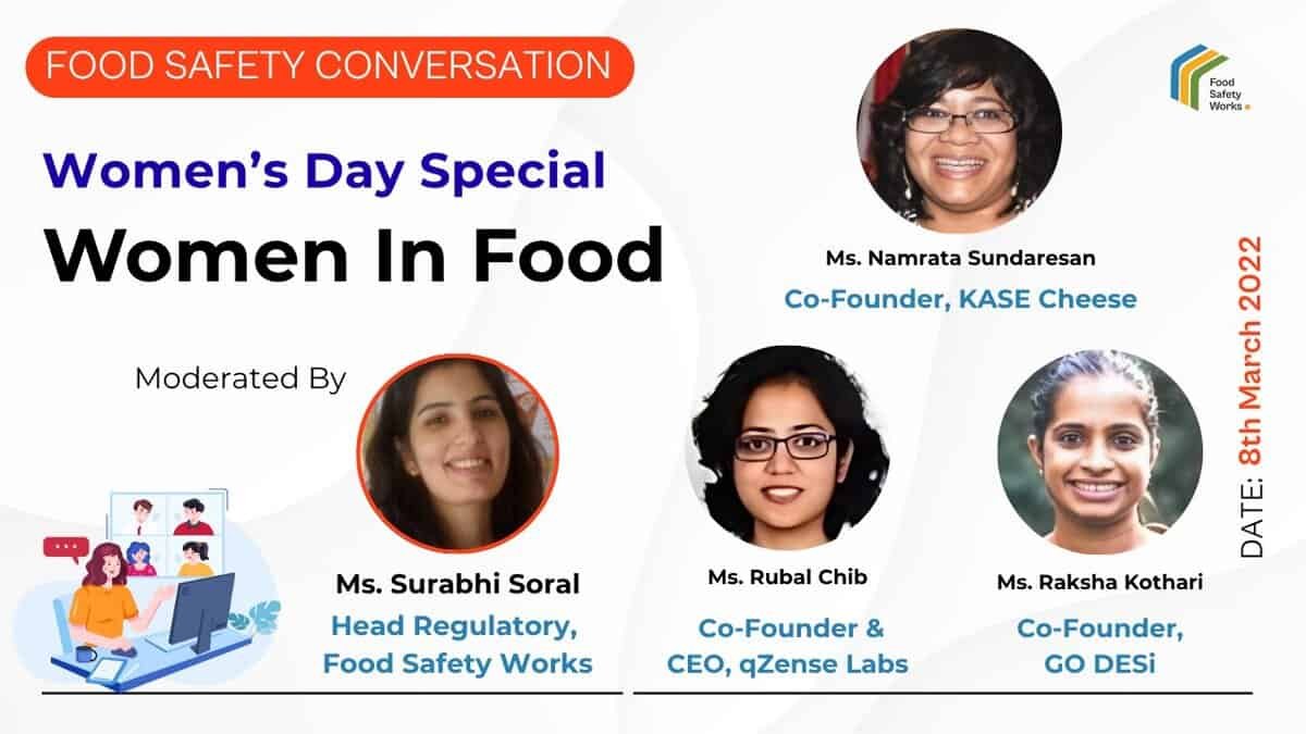 Food Safety Conversation – Celebrating Women Entrepreneurs - Food ...