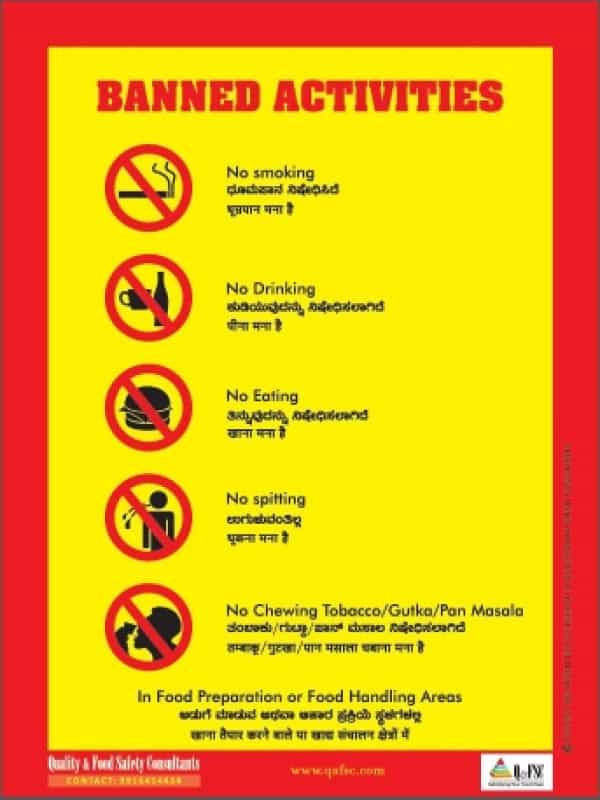 Good Manufacturing Practice Poster - Food Safety Works